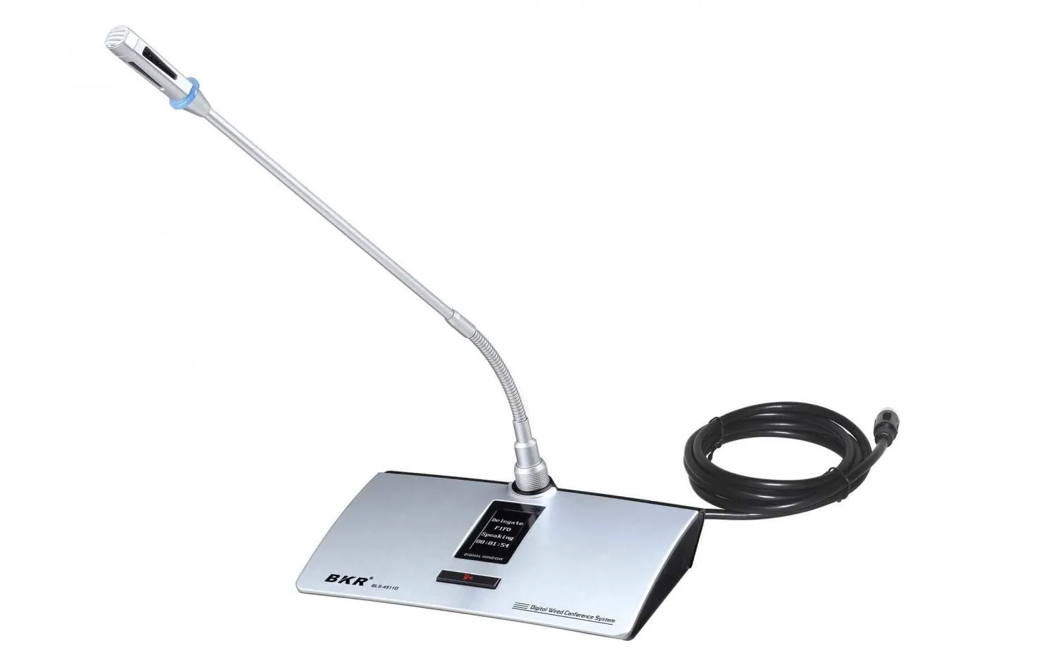 Микрофонный пульт делегата clevermic BKR BLS-4511D Silver - ВКС